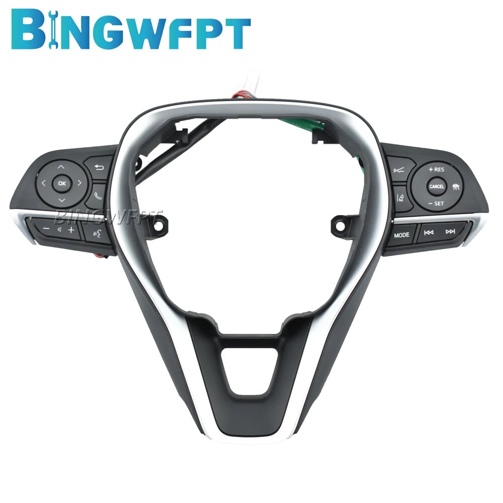 Для Toyota Corolla Levin RAV4 RAV 4 2019-2023, левый + правый переключатель, кнопки круиз-контроля на руле