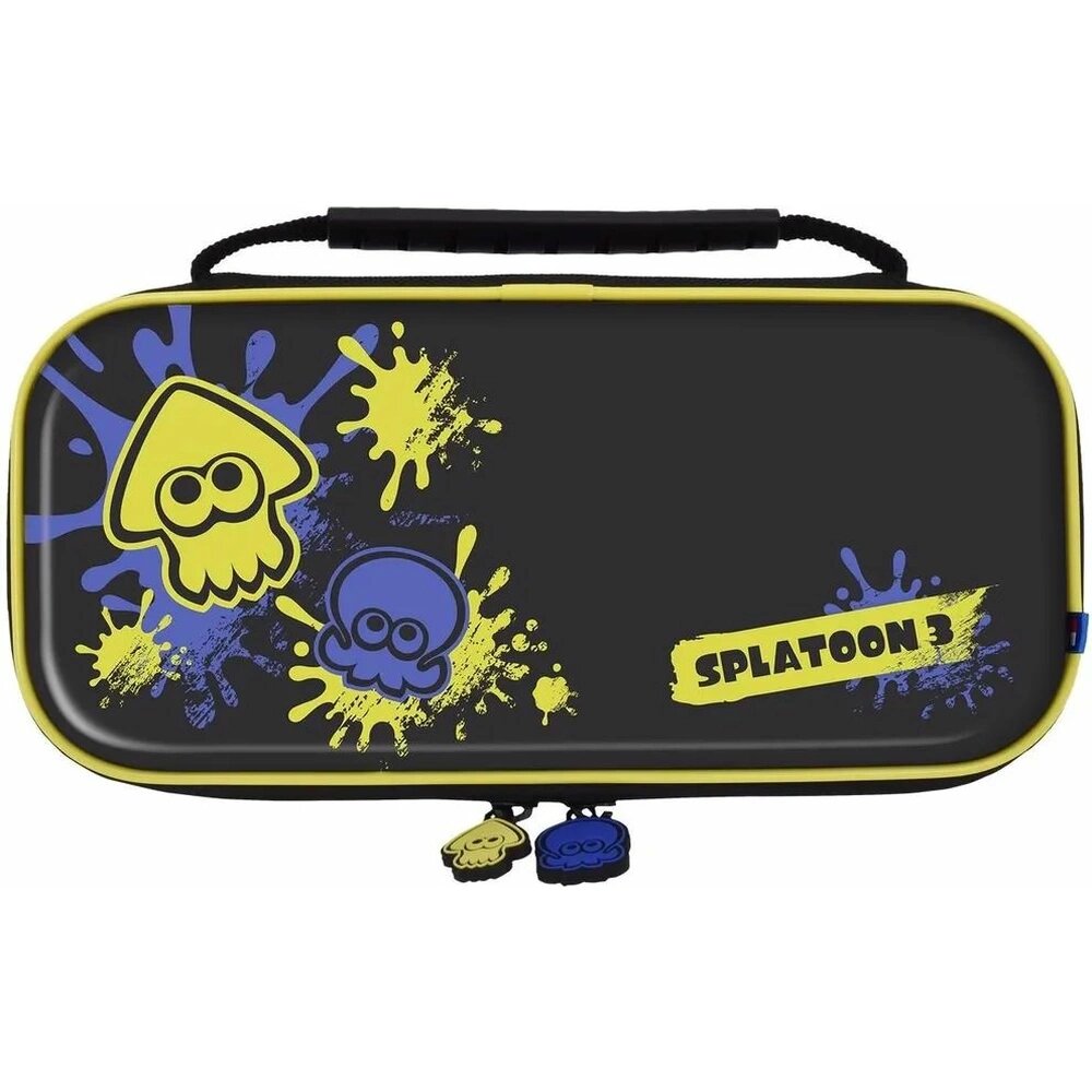 Защитный чехол Hori Premium vault case (Splatoon 3) для Switch (NSW-424U) Чёрный