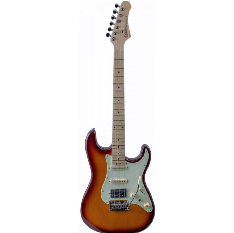Электрогитара Crafter Charlotte (Silhouette) VVS MP Tobacco Sunburst
