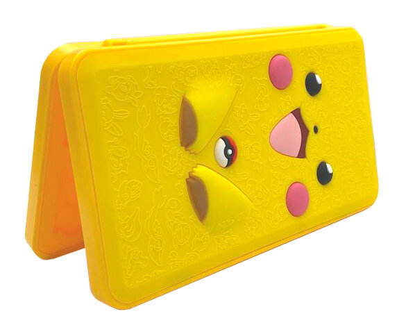 Кейс для хранения 24 игровых карт Nintendo Switch Storage Box (Pikachu and Pokeball)