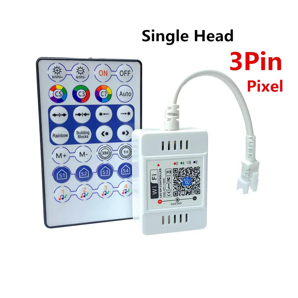 Magic Home Wi-Fi RGB контроллер для светодиодной ленты 3Pin Pixel Single