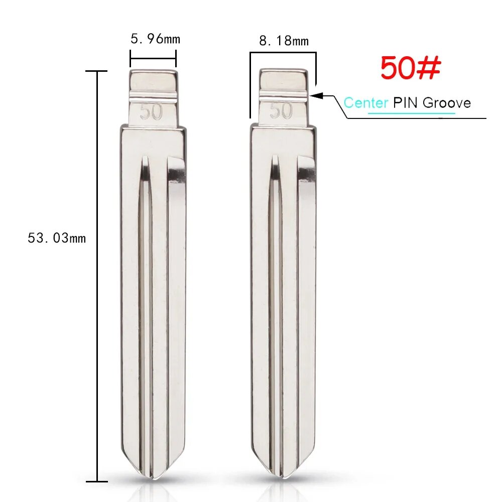 KEYYOU для Hyundai Tucson акцент, Гетц Matri Sonata Santa fe Kia HYN14RFH KD Flip Key Blade 08 #15 #28 #29 #36 #50 #97 #33 #34 # NO.50