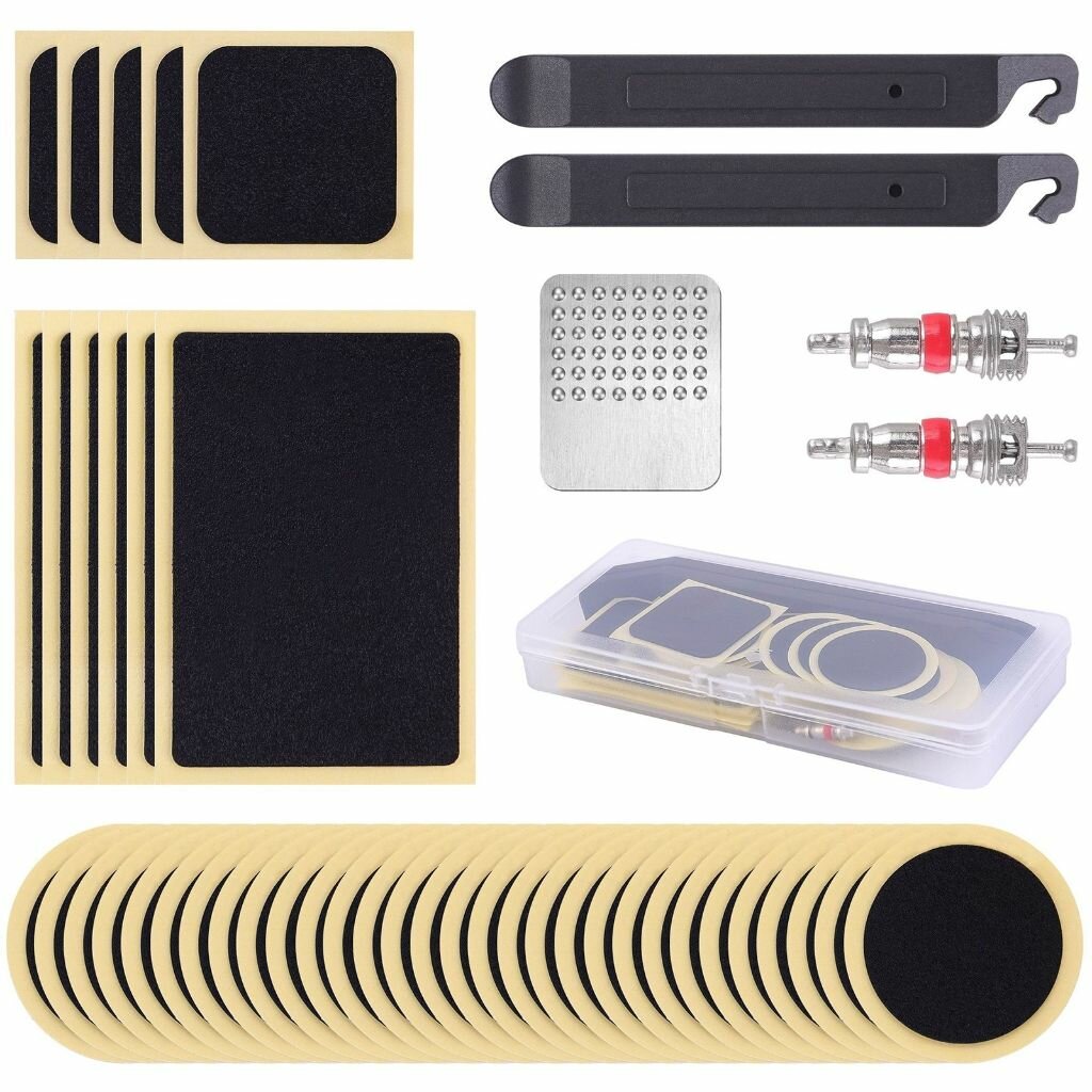 Самоклеющиеся заплатки для ремонта велосипедных камер