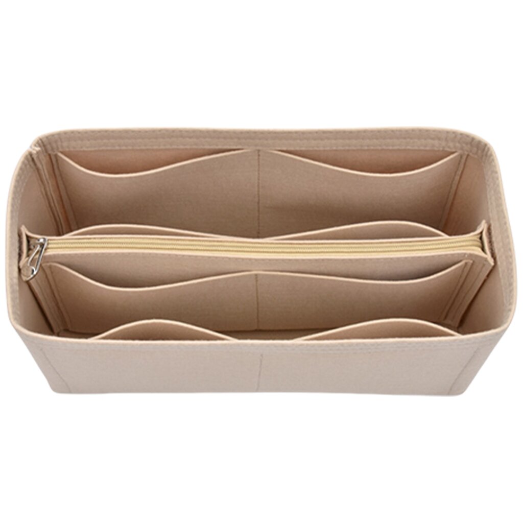 Органайзер из фетра "Сумка в сумке" с застежкой-молнией для кошелька, сумки-вкладыша в сумку