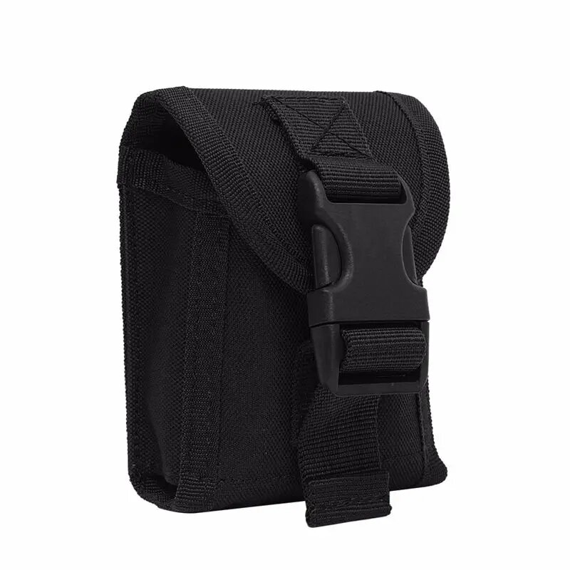 Тактическая поясная сумка Molle из нейлона Black