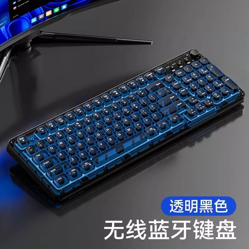 Клавиатура и мышь Thunderlin Lei Lin Z98 Dream Clan M87, Bluetooth, RGB-подсветка, фотоэлектрическая