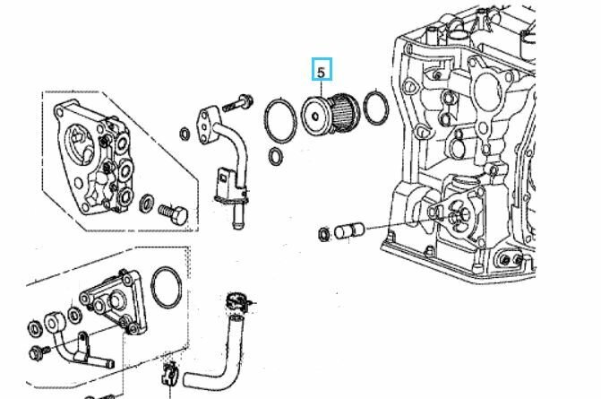 Фильтр масляный АКПП (Оригинал)