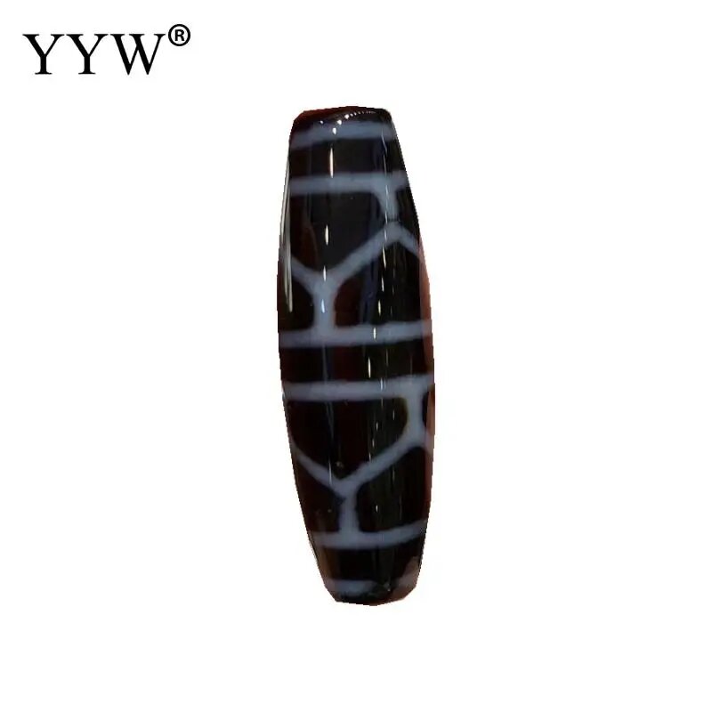Агатовые бусины черепаха YYW 12х38 мм