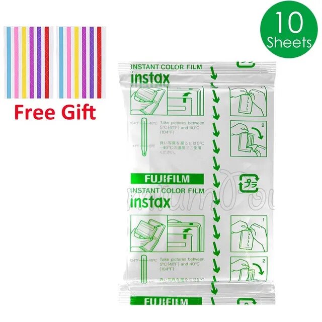 Fujifilm Instax WIDE пленка 10-200 листов 10 Sheet