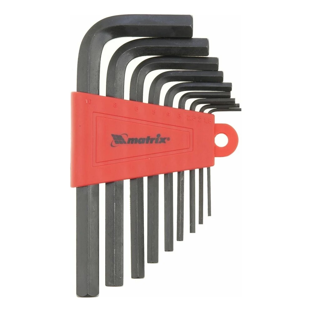 Набор имбусовых ключей MATRIX 11226, с крепежом