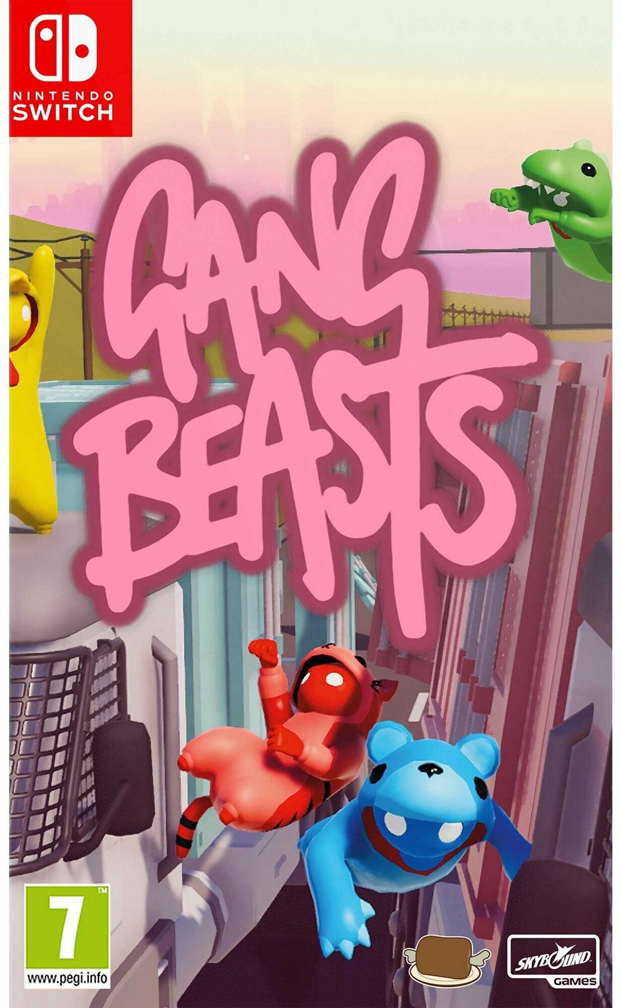 Игра Gang Beasts для Nintendo Switch, английский язык, кооперативный экшн