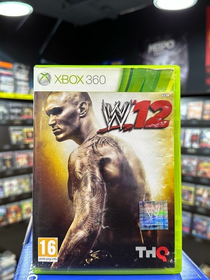 Игра WWE 2k12 (Xbox 360) (Box)