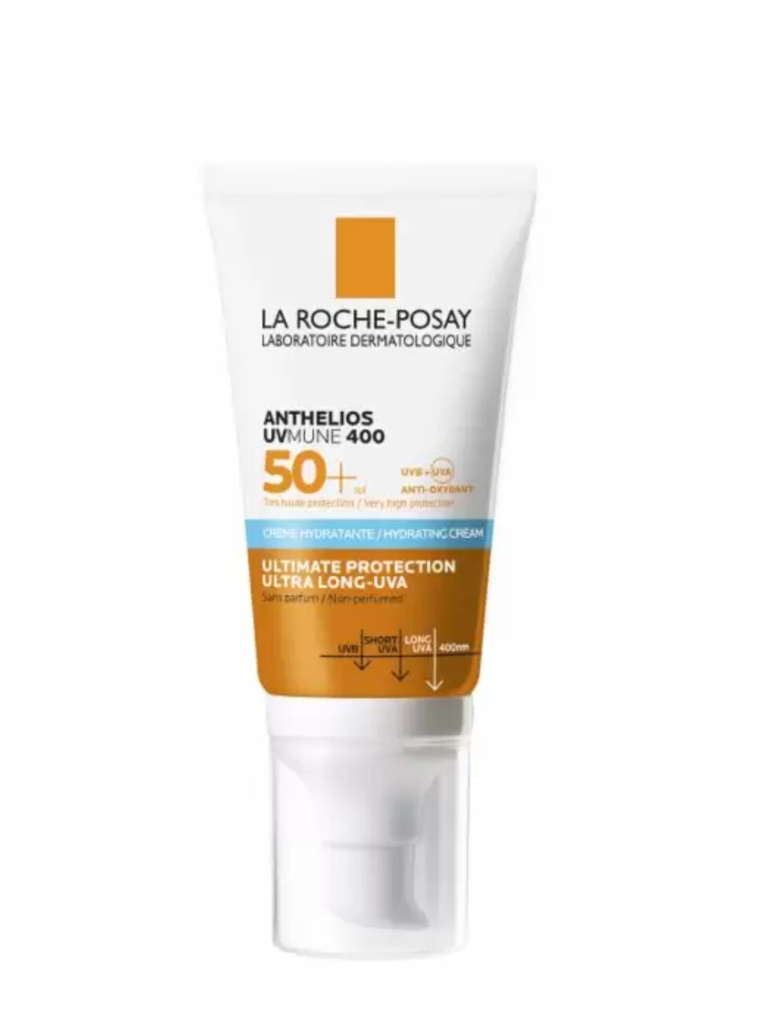 LA ROCHE-POSAY Солнцезащитный крем для лица Anthelios Hydrating Cream SPF50+