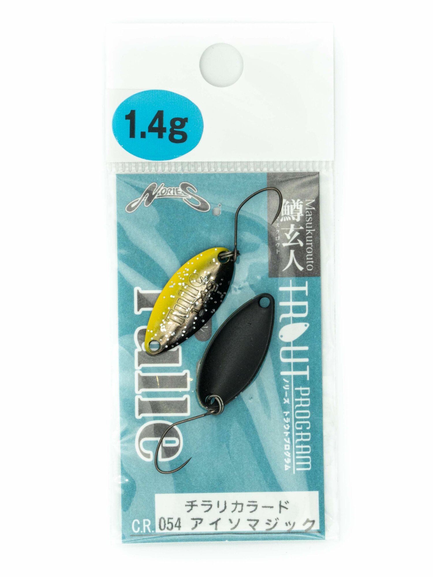 Блесна для рыбалки на форель NORIES MASUKUROUTO TULLE 1.8 гр цвет 54