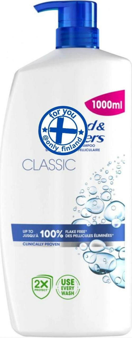 Шампунь HEAD & SHOLDERS Класический, 500 мл, оригинал