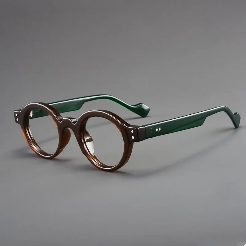 Ретро очки Green +150
