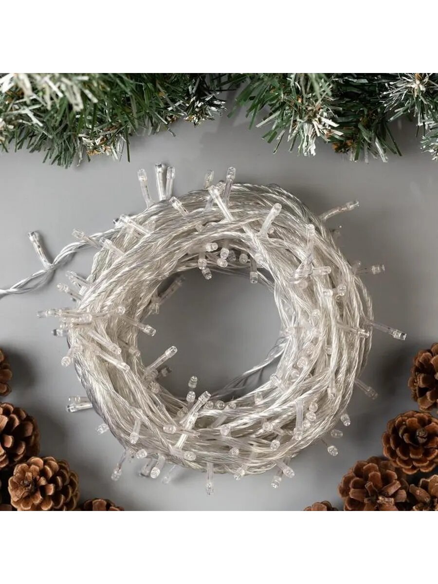 Мультицветная гирлянда с 200 LED на 20 м