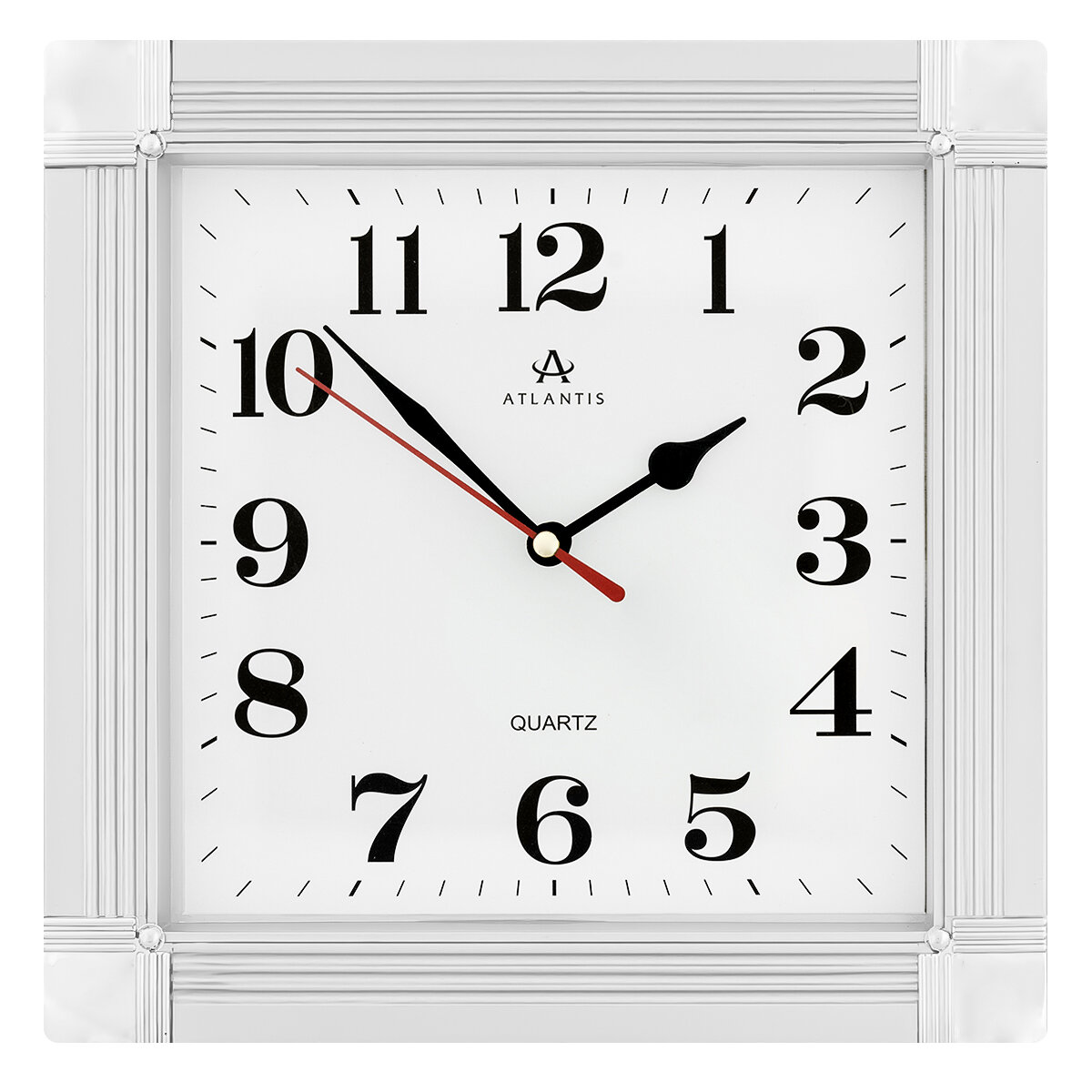 Часы настенные Atlantis 696 white