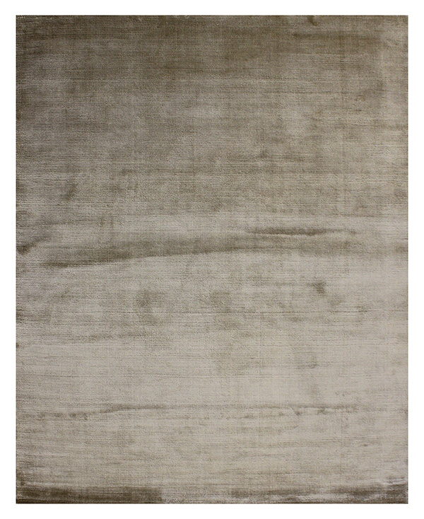 Ковер однотонный в комнату на пол 150x100 см, ручная работа, Индия