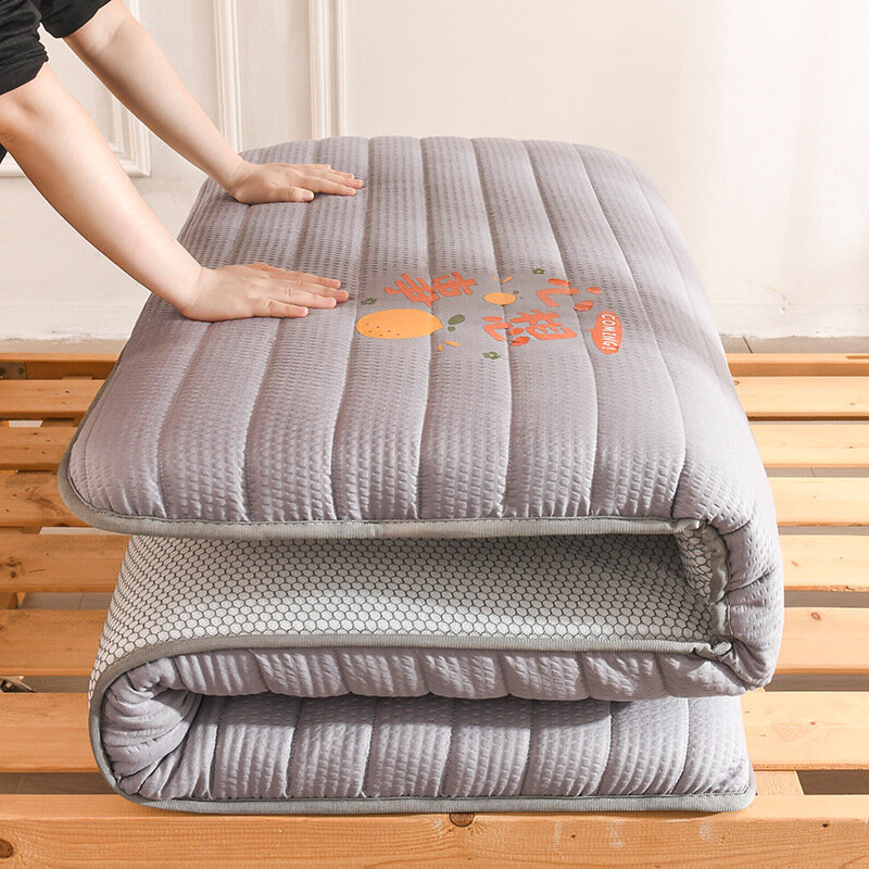 Матрас из соевого волокна для студенческого общежития, мягкая накладка, односпальный складной матрас для двухъярусных кроватей, для домашнего использования, матрас-татами,100*200cm