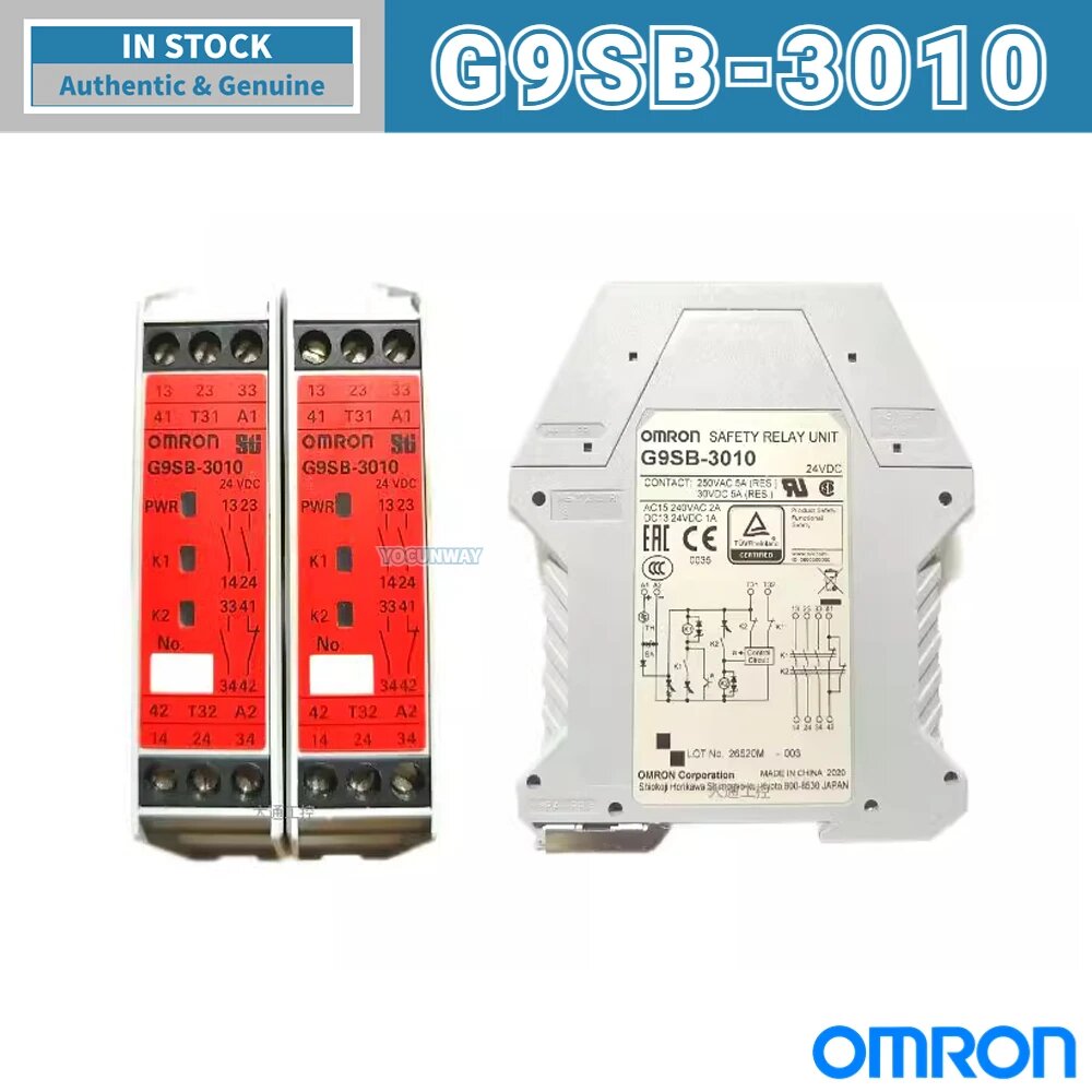 Реле безопасности OMRON G9SB G9SB-3012-C