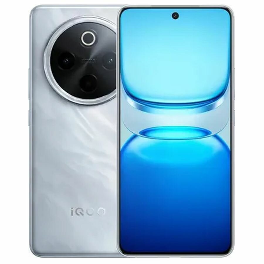 6,77" Смартфон iQOO Z10 8/256 ГБ (Z10) 2025, серебристый