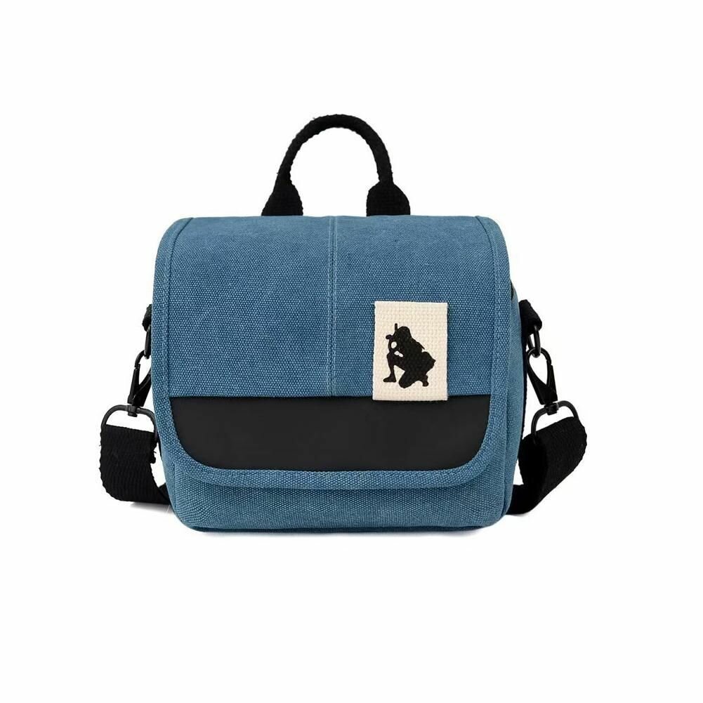 Наплечная фотосумка для Canon R50 R100 R10 R7 R8 и Nikon ZFC, универсальный чехол для фотоаппарата, компактная и защищенная