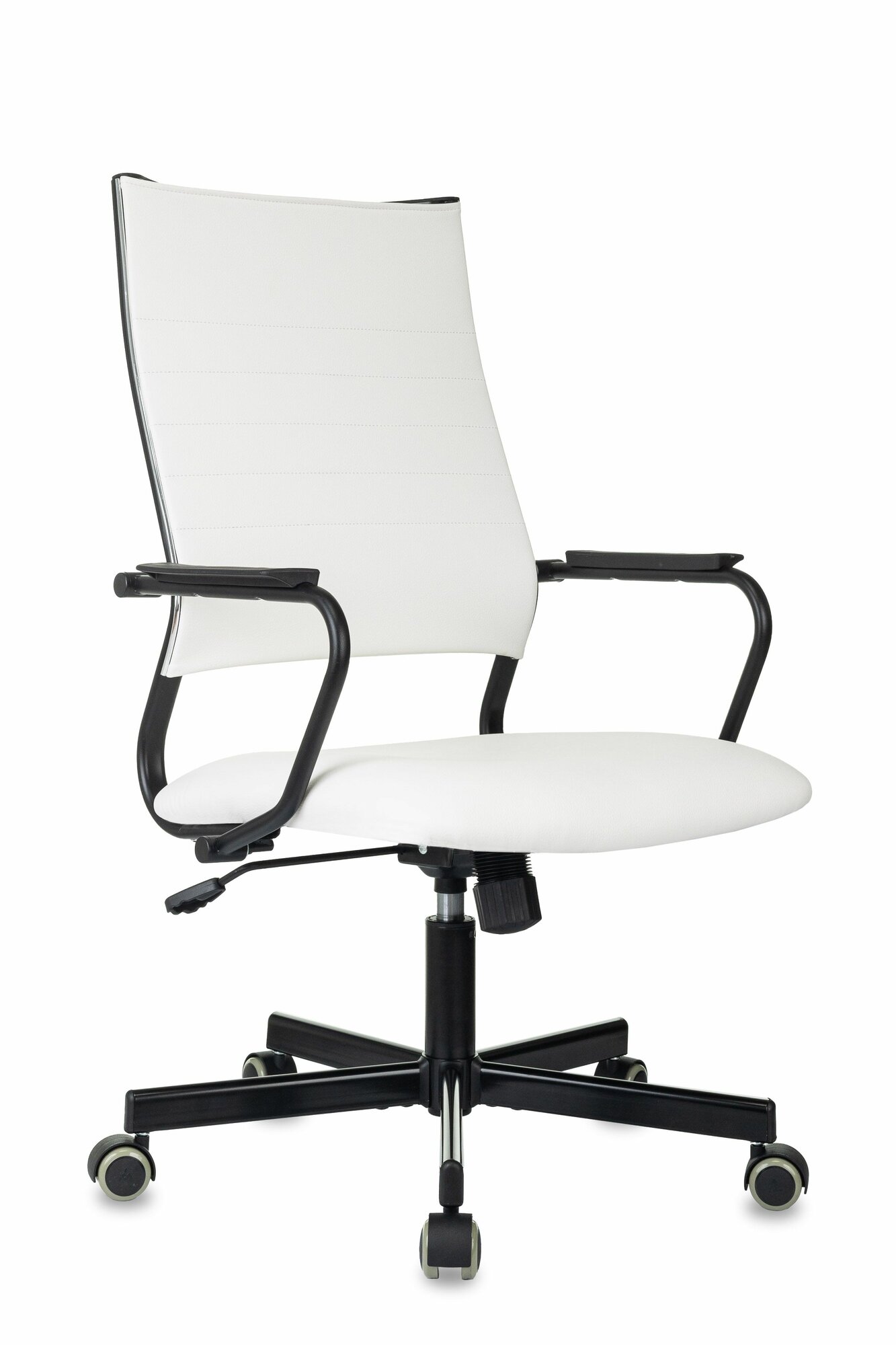 Кресло Бюрократ CH BALANCE белый экокожа