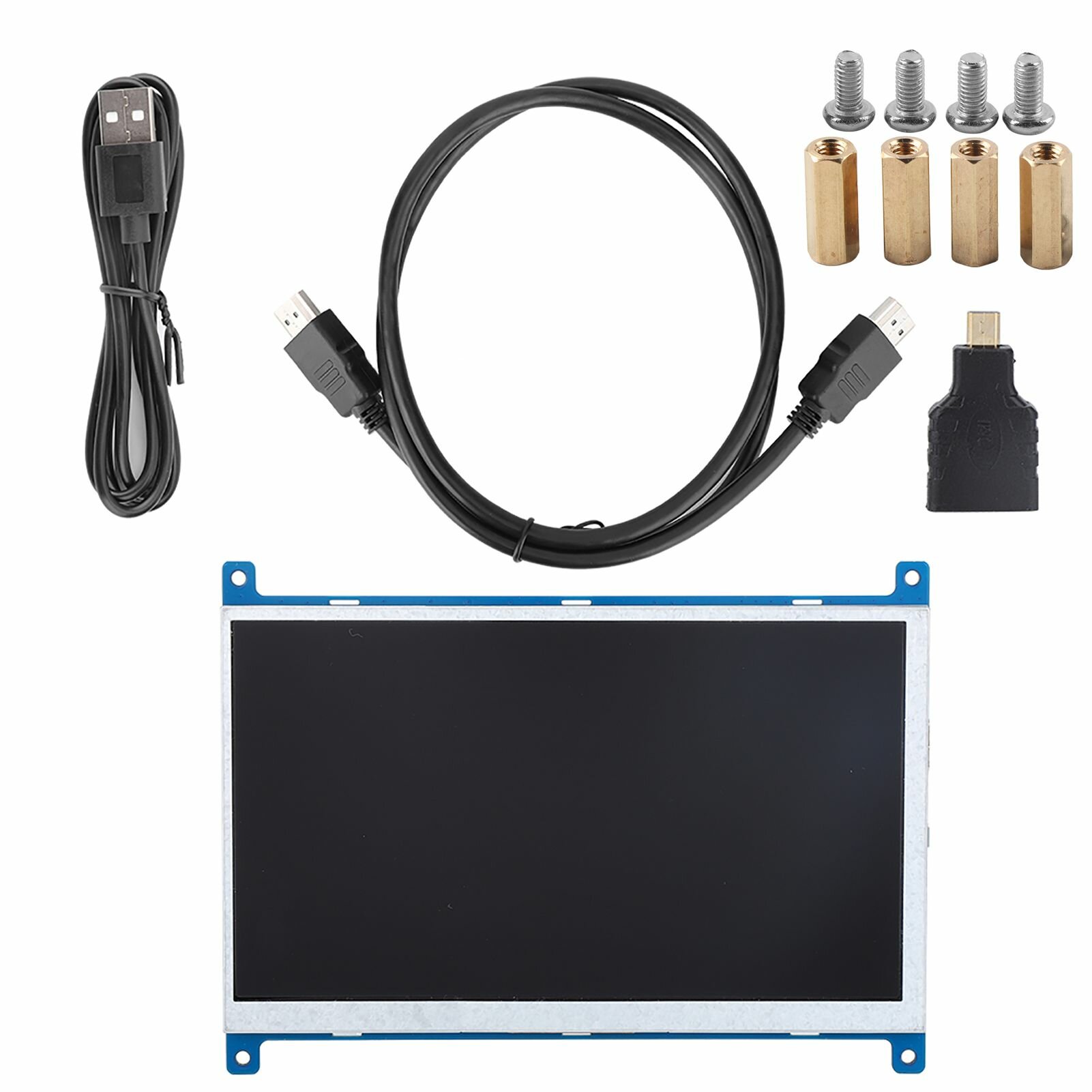 7-дюймовый дисплей 1024x600 HD TFT, вход HDMI для Raspberry Pi