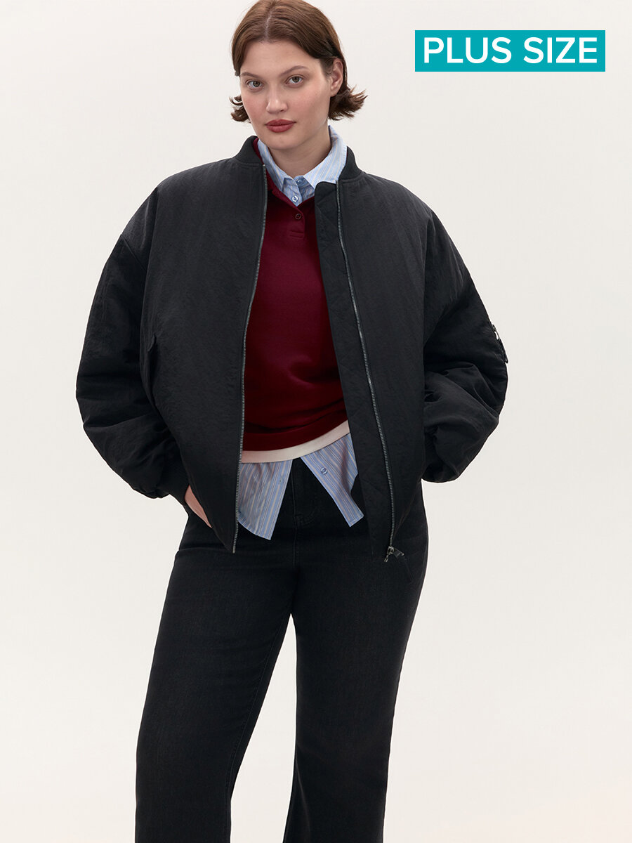 Бомбер Plus Size
