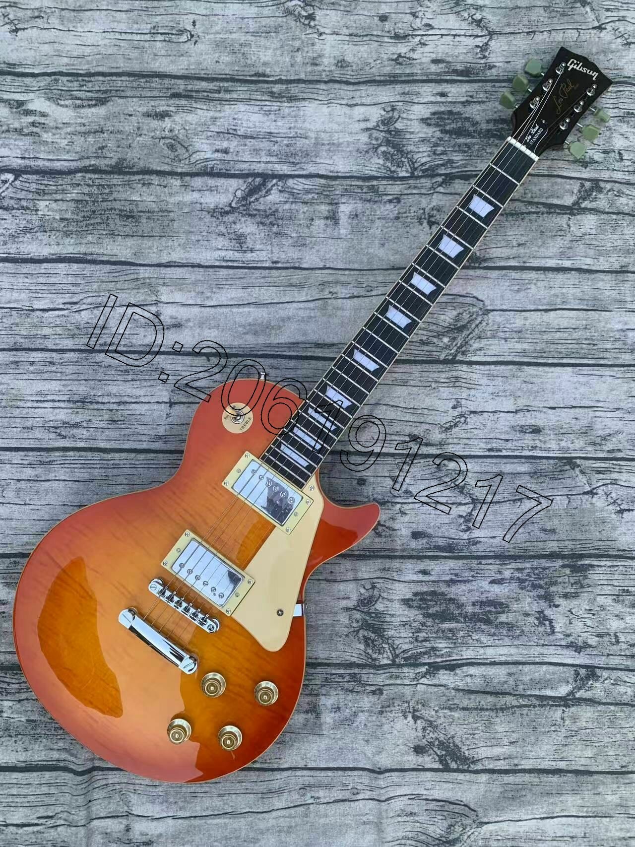 Электрогитара Электроакустическая Les Paul 6-струнная, корпус Махагони 39"