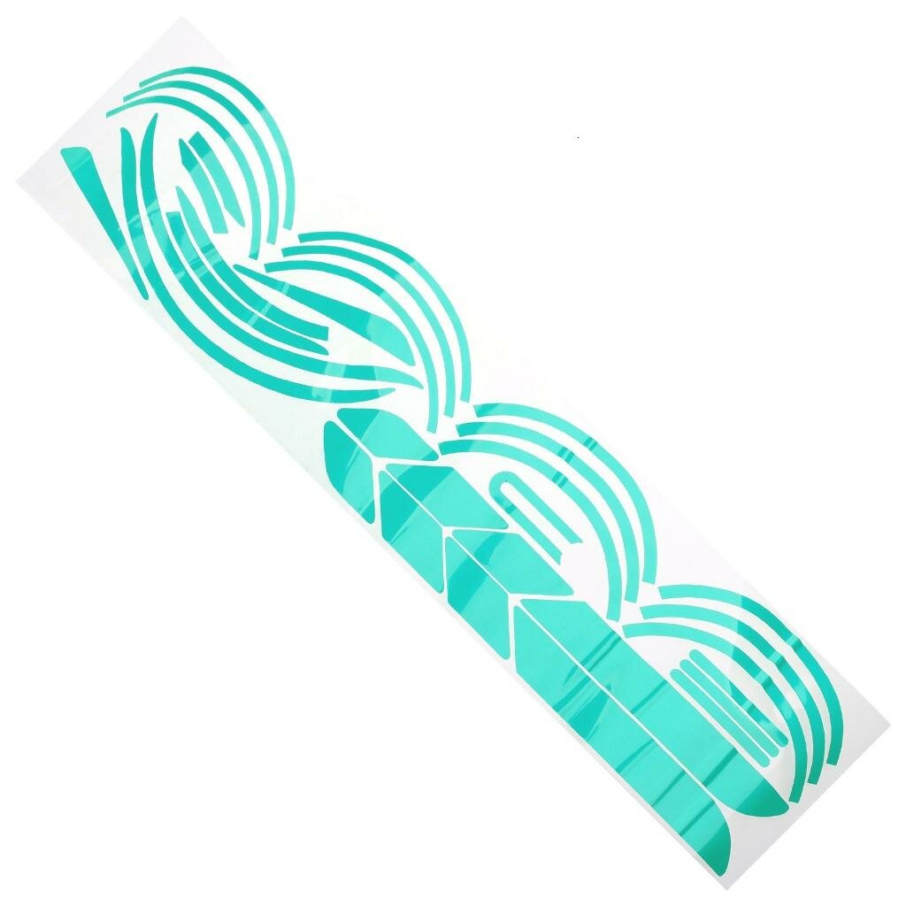 Водонепроницаемая светоотражающая наклейка для электросамоката, Зеленый