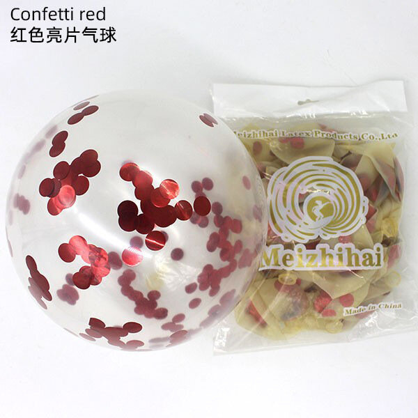 Набор из 12inch блестящих шаров, конфетти, латексных шаров для украшения свадебного зала, свадебного и дня рождения, индивидуальный набор