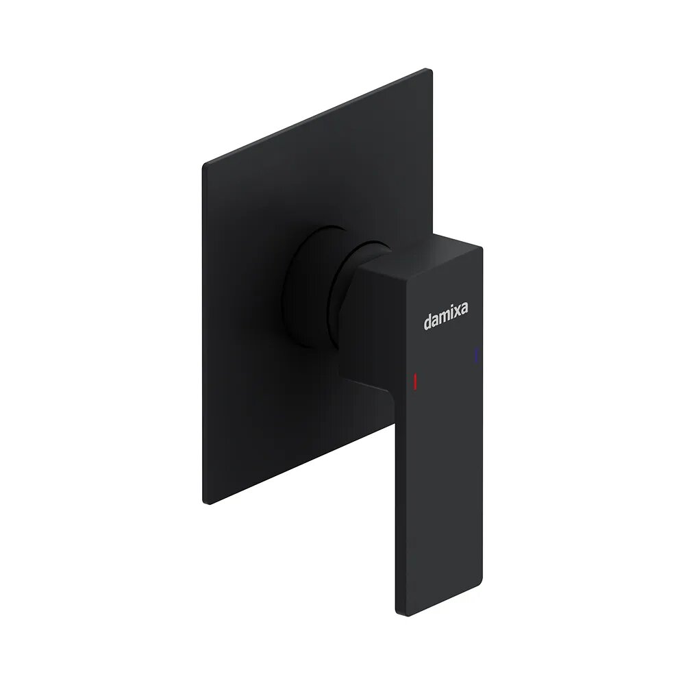 Встраиваемый смеситель Damixa Gala 537500300 черный матовый