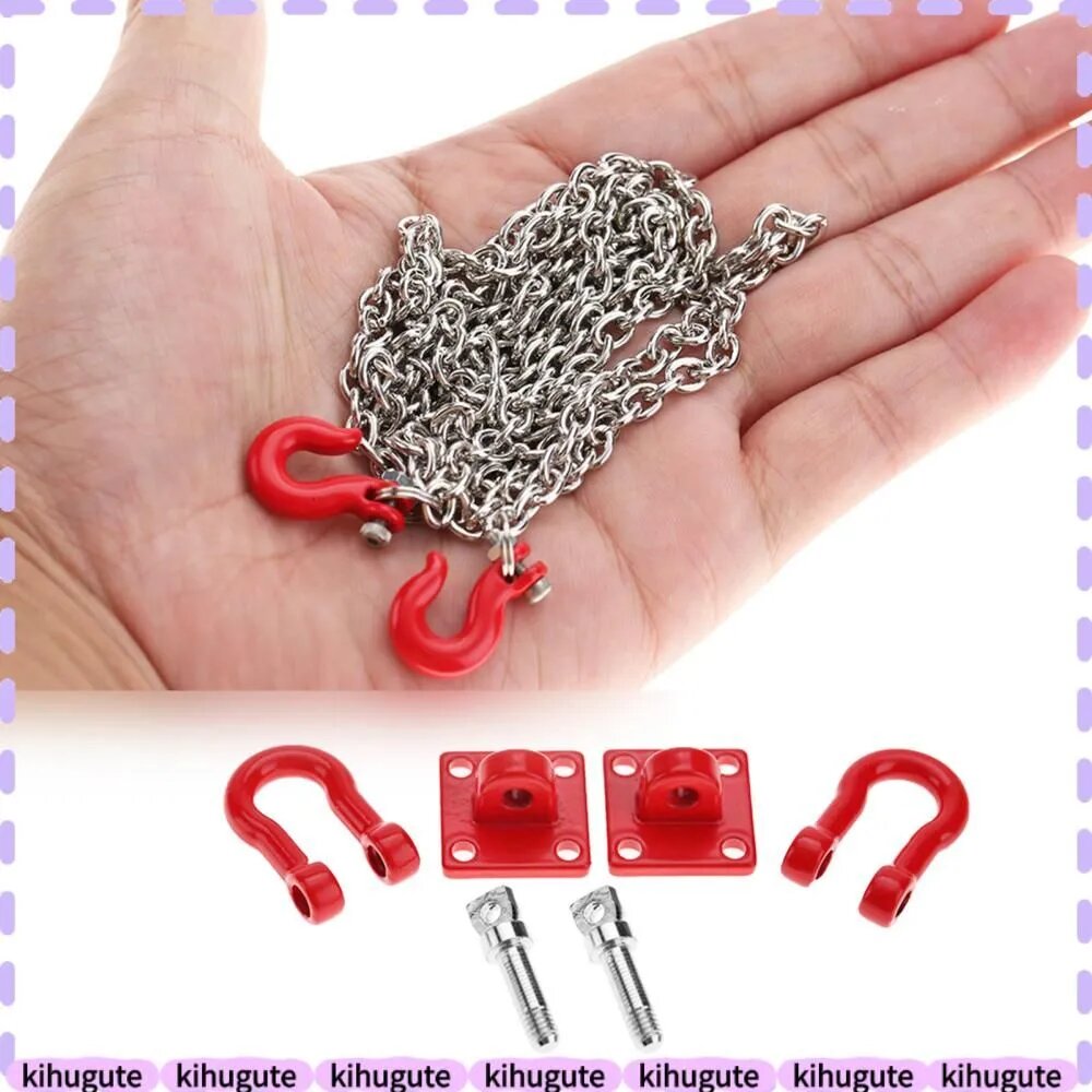 Буксировочный крюк с цепью, надежный и портативный, для моделей RC