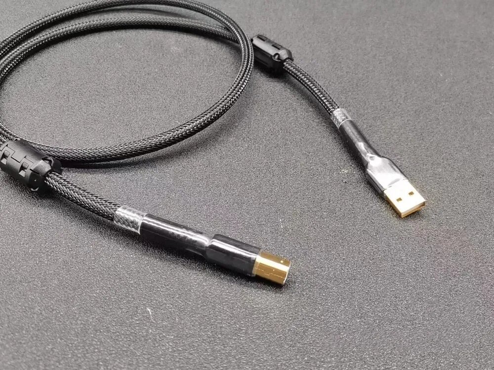 Аудиокабель USB 2.0 Type-A/USB 2.0 Type-B, 1.5 м, черный