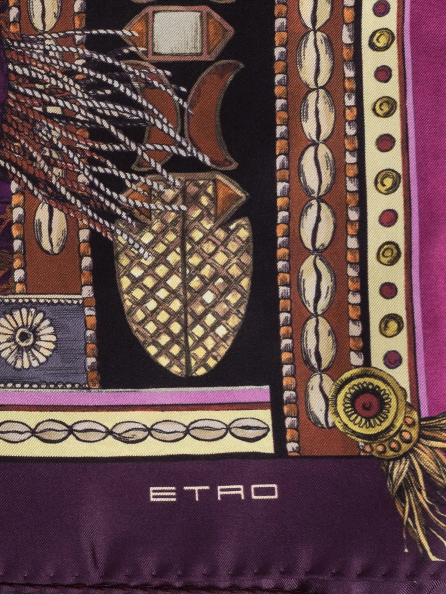 Шарф ETRO для девочек, purple — фото 1