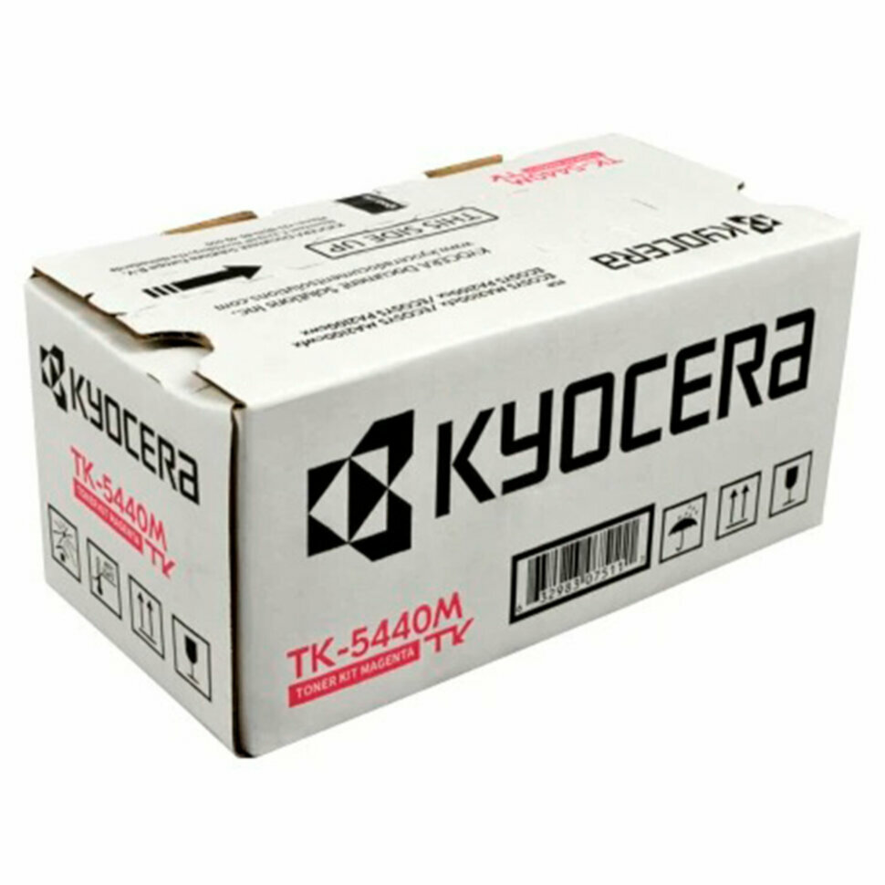 Тонер-картридж KYOCERA (TK-5440M) ECOSYS PA2100cx/MA2100cfx и другие, пурпурный, оригинальный, ресурс 2200 страниц, 1T0C0ABNL0, 364454