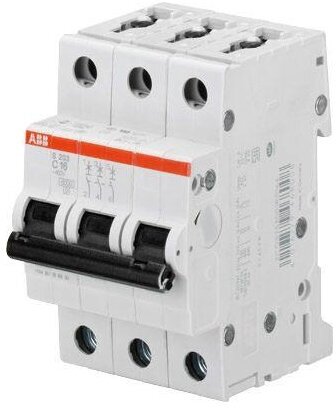 Автомат. выкл-ль 3-полюсной S203M C25, ABB 2CDS273001R0254 (1 шт.)