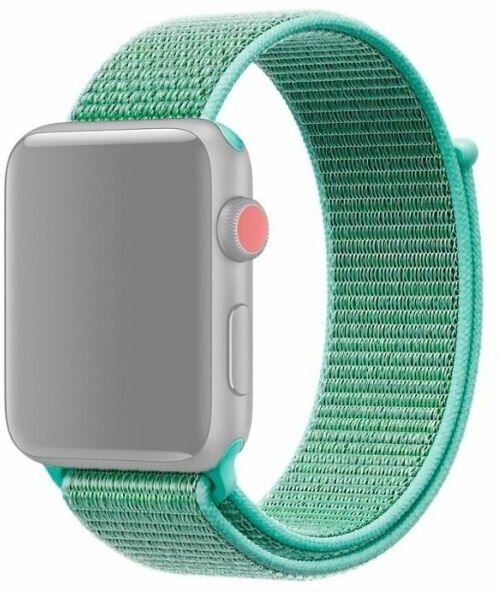 Ремешок нейлоновый для Apple Watch 38/40/41mm Мятный