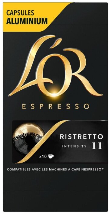 Кофе в капсулах L OR Espresso Ristretto, 10шт/уп 849750