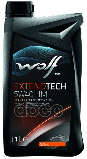Wolf Масло моторное WOLF EXTENDTECH 5W40 HM 1L