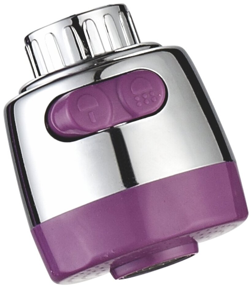 Аэратор (насадка на кран) цветной (фиолетовый)