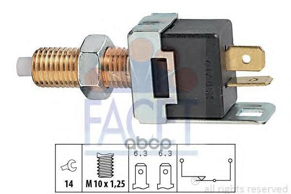 Датчик стоп-сигнала Facet арт. 71017