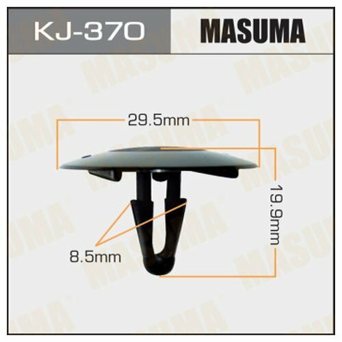 Зажим, молдинг / защитная накладка Masuma KJ370 для Toyota Avalon, Caldina, Prius