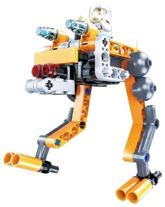 Конструктор CaDA звездный отряд, собери звездный корабль с C54001W+02W+03W (103 детали) - C54004W