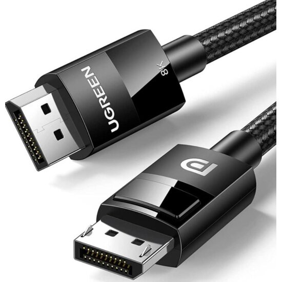 Кабель Ugreen DisplayPort - DisplayPort, 1.4, 3 м, черный