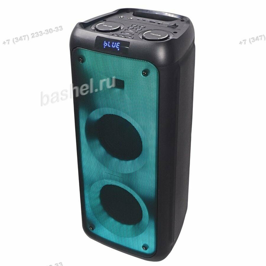 Колонка напольная Орбита OT-SPF07 с подсветкой (50 W, microSD, USB, BLUETOOTH, AUX, FM, встр. аккум, пульт ДУ), Орбита