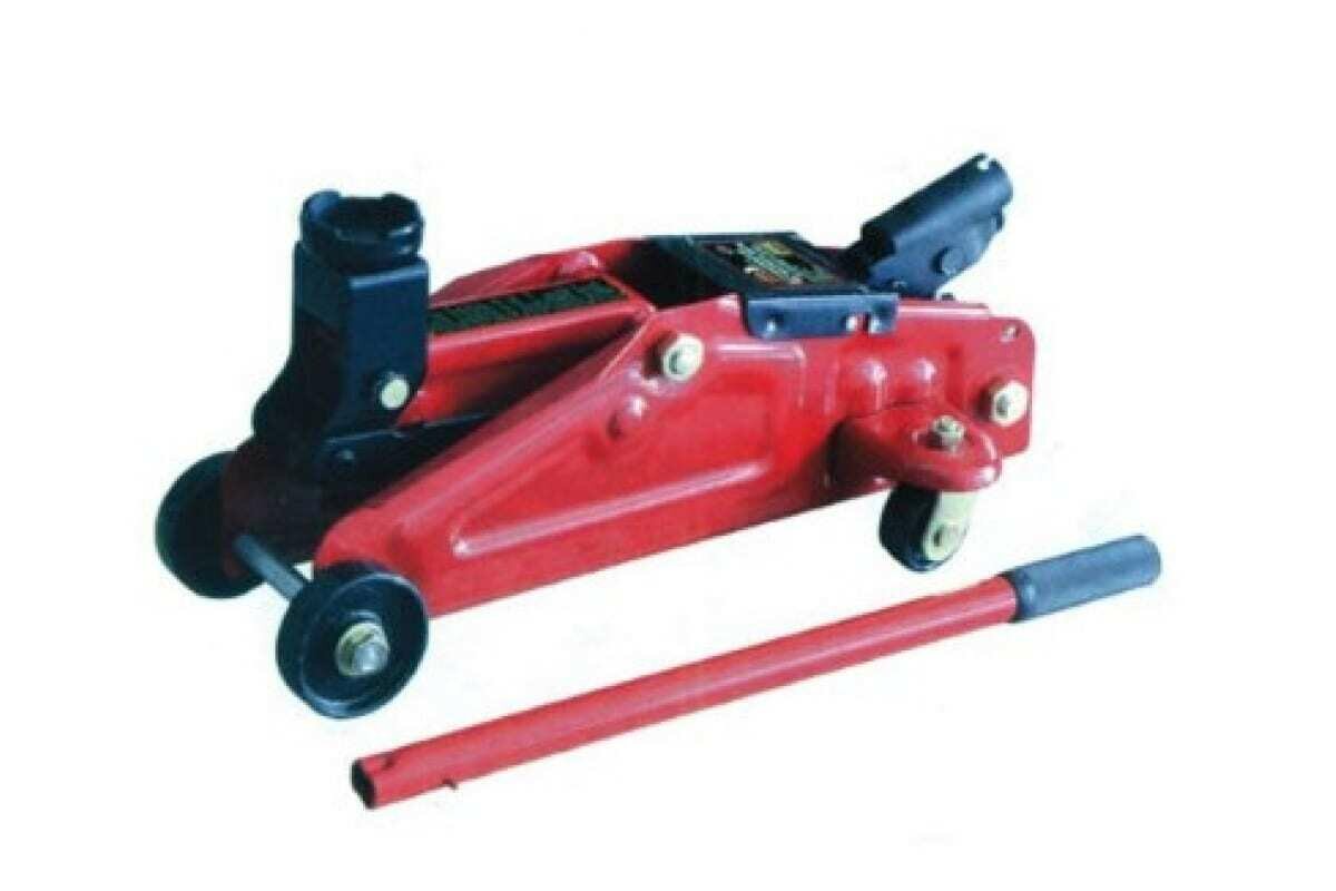 Подкатной домкрат TORIN TA820014S 2т, с ручкой для переноски, в кейсе