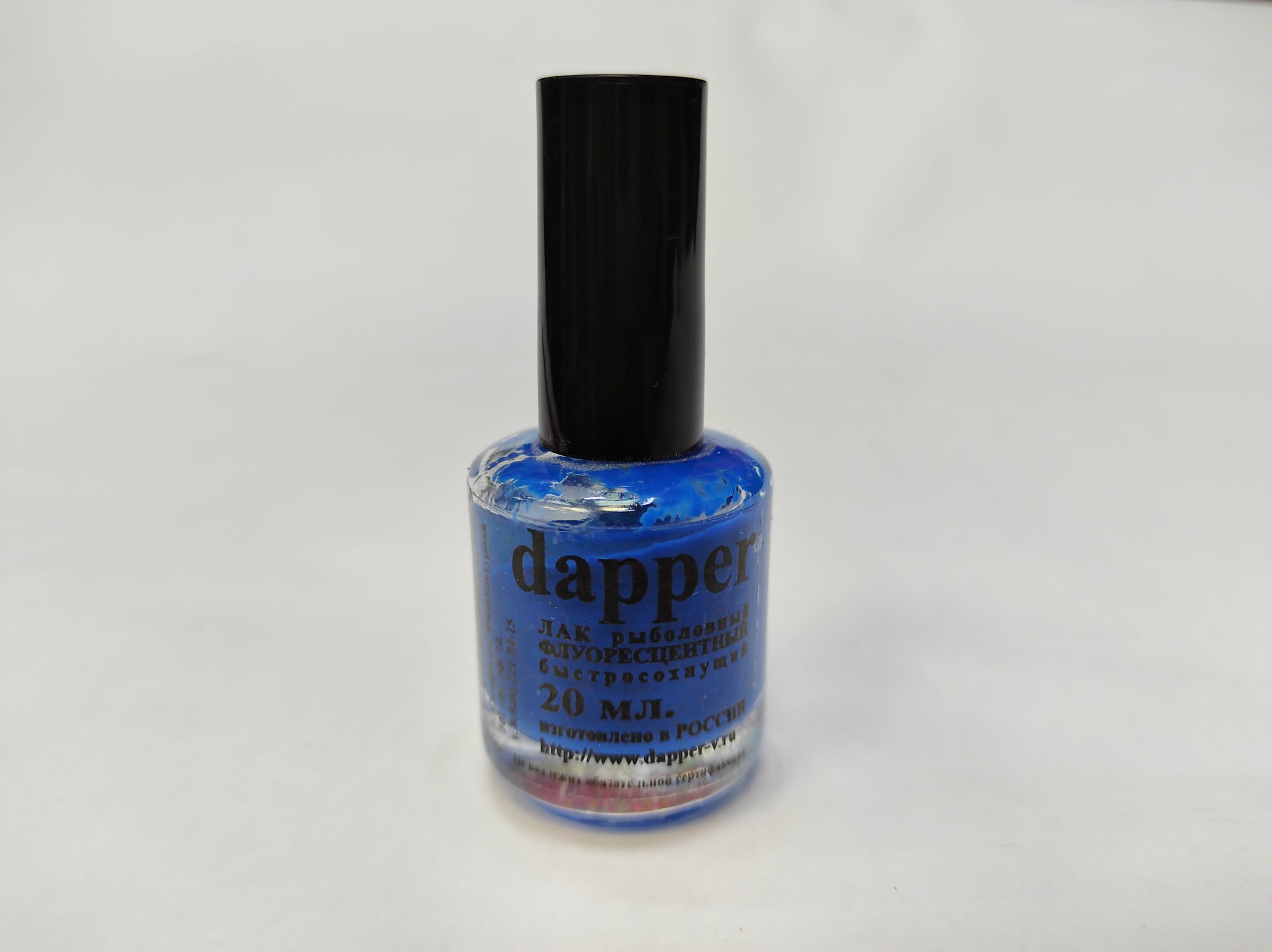 Лак рыболовный флуоресцентный синий